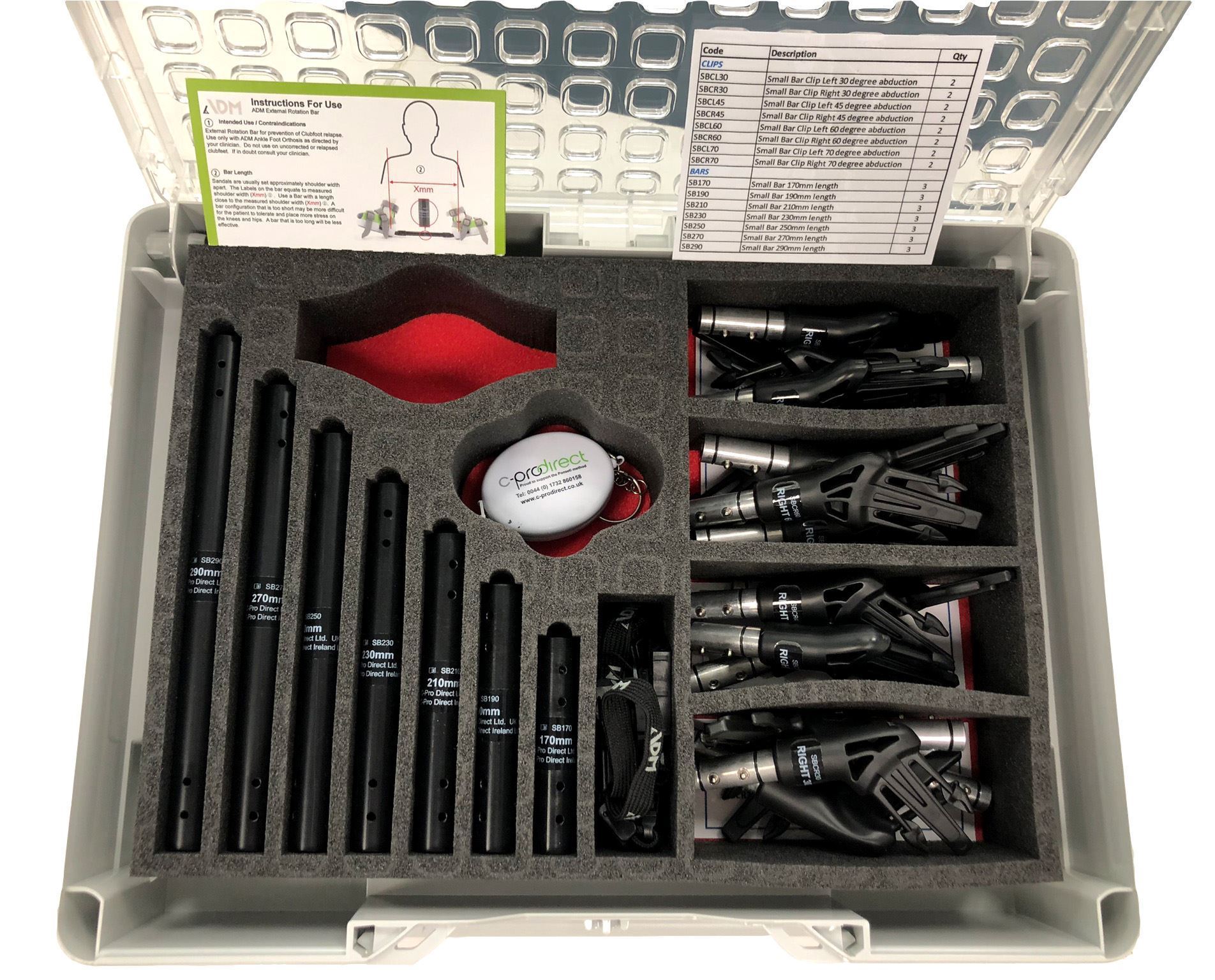 C-Pro Direct. Bar Clip Boxes (Small) . A must have accessory for busy ...